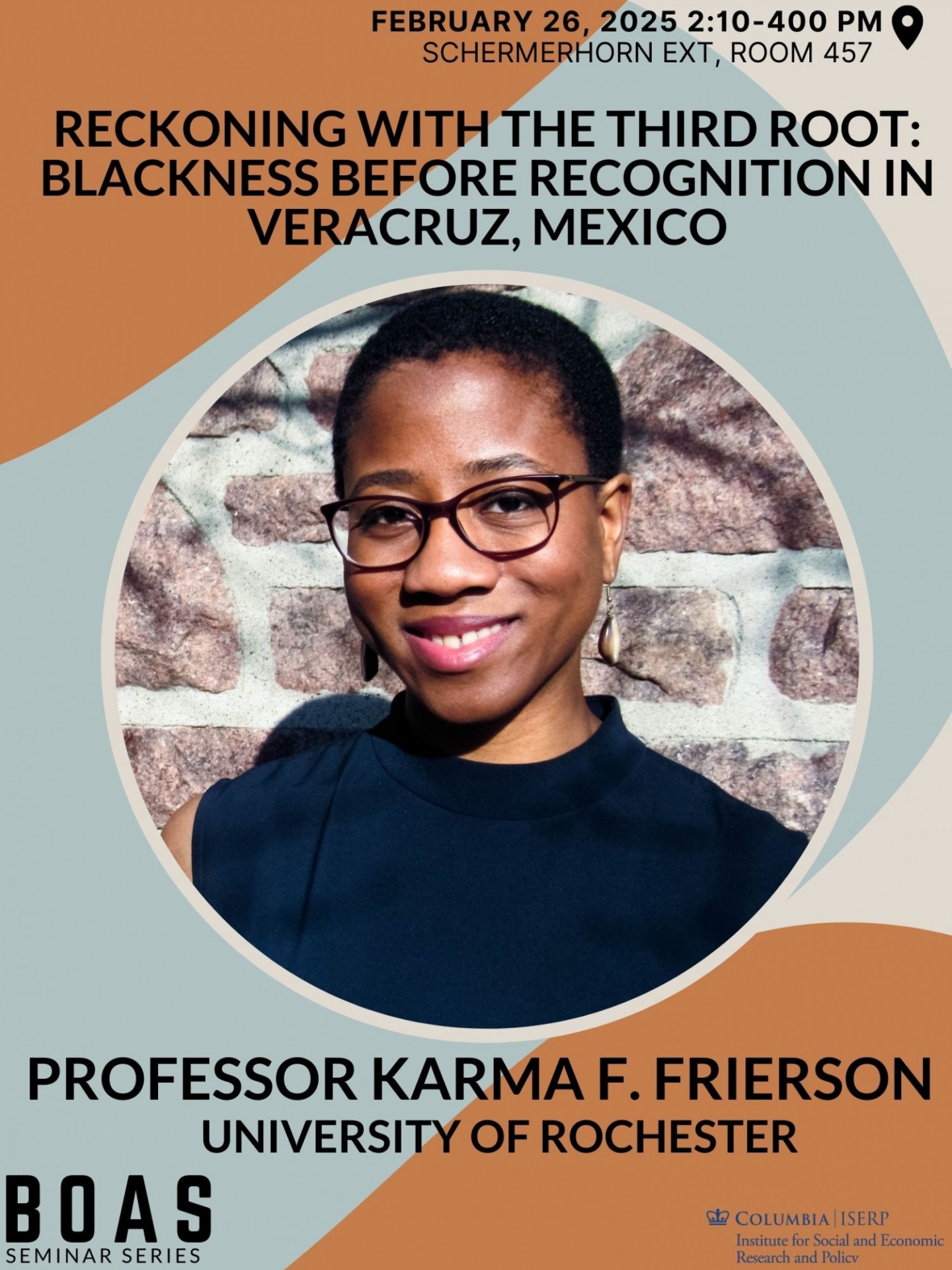 BOAS Seminar: Karma F. Frierson, 'Reckoning with the Third Root ... BOAS Seminar: Karma F. Frierson, 'Reckoning with the Third Root ...